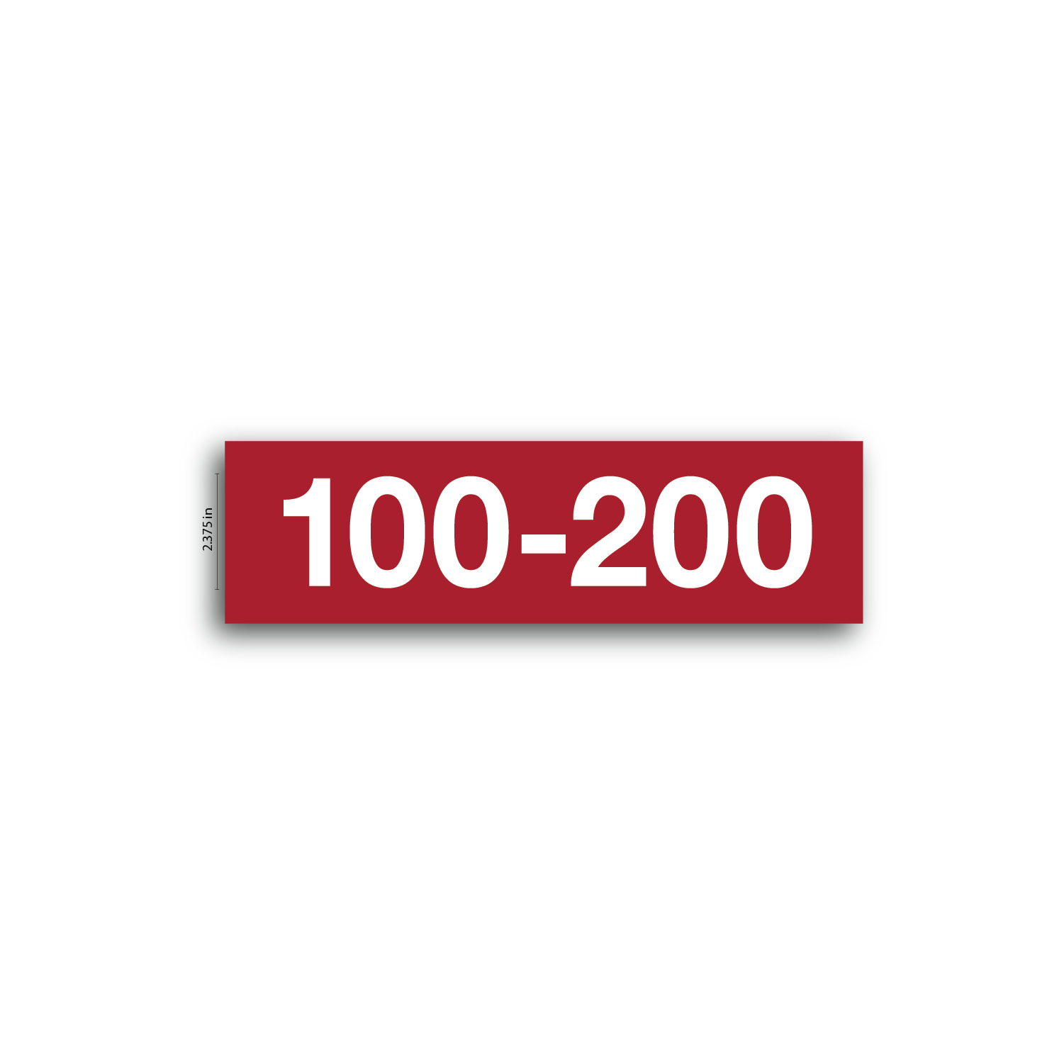 Hallway ID Sign 14"x 4" – Self Storage Signs