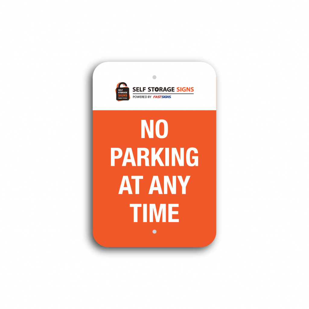Aluminum Parking Sign - 12"x 18" – Self Storage Signs